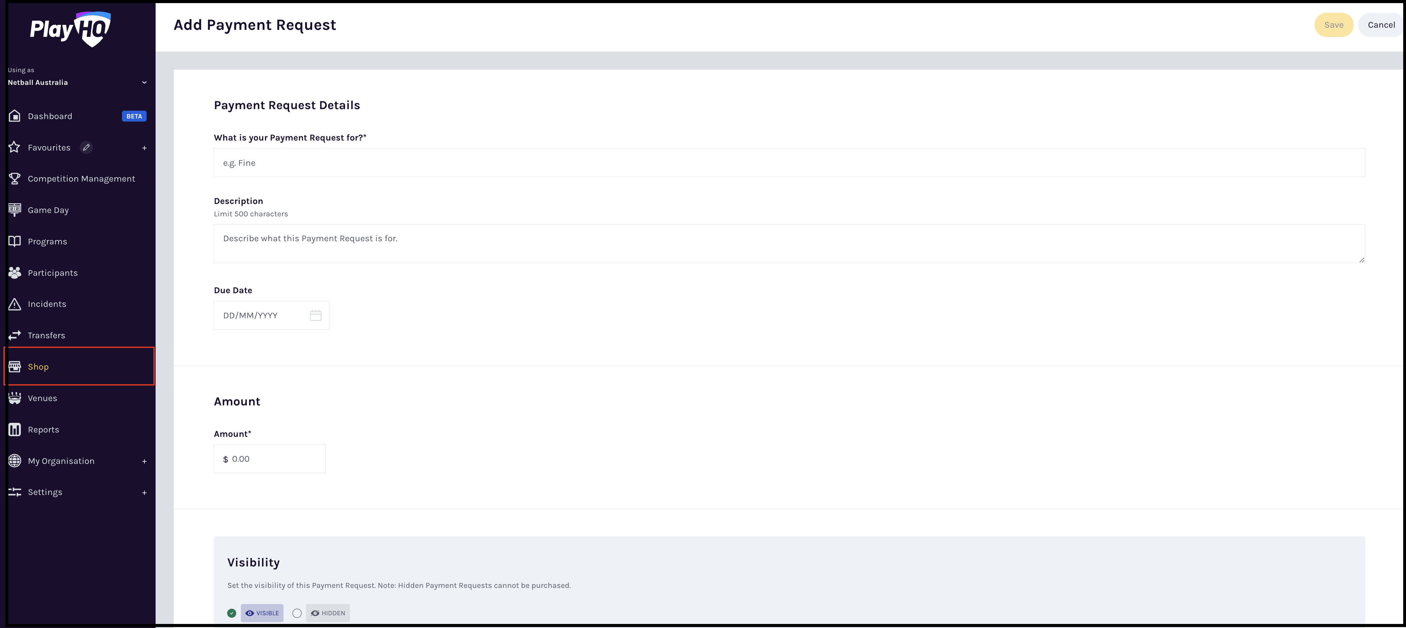 Flexible Payments in PlayHQ – PlayHQ