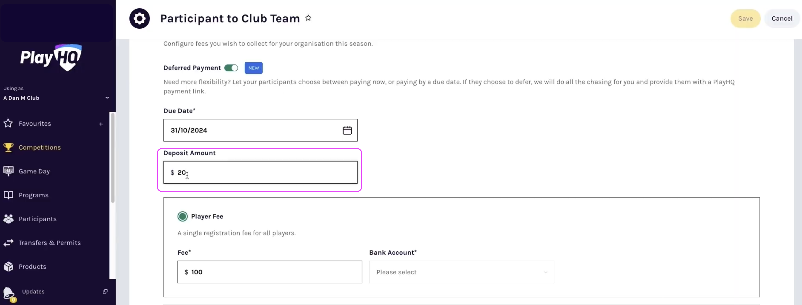 Flexible Payments in PlayHQ – PlayHQ